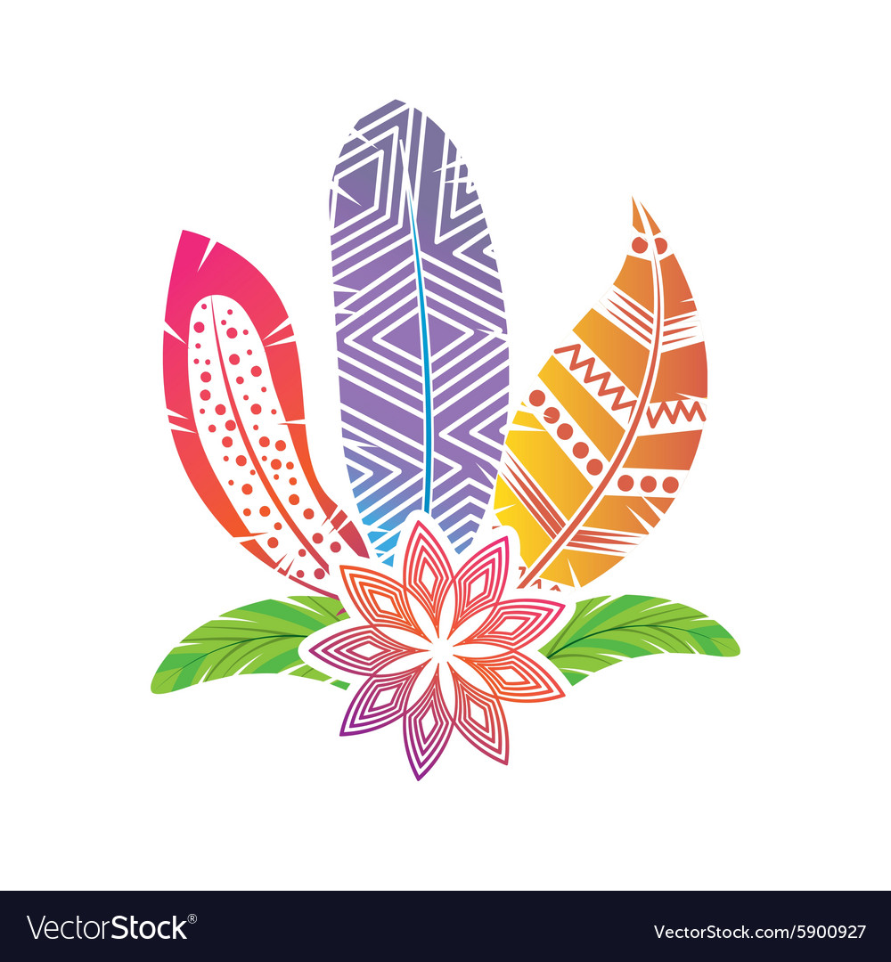 Boho style Royalty Free Vector Image - VectorStock