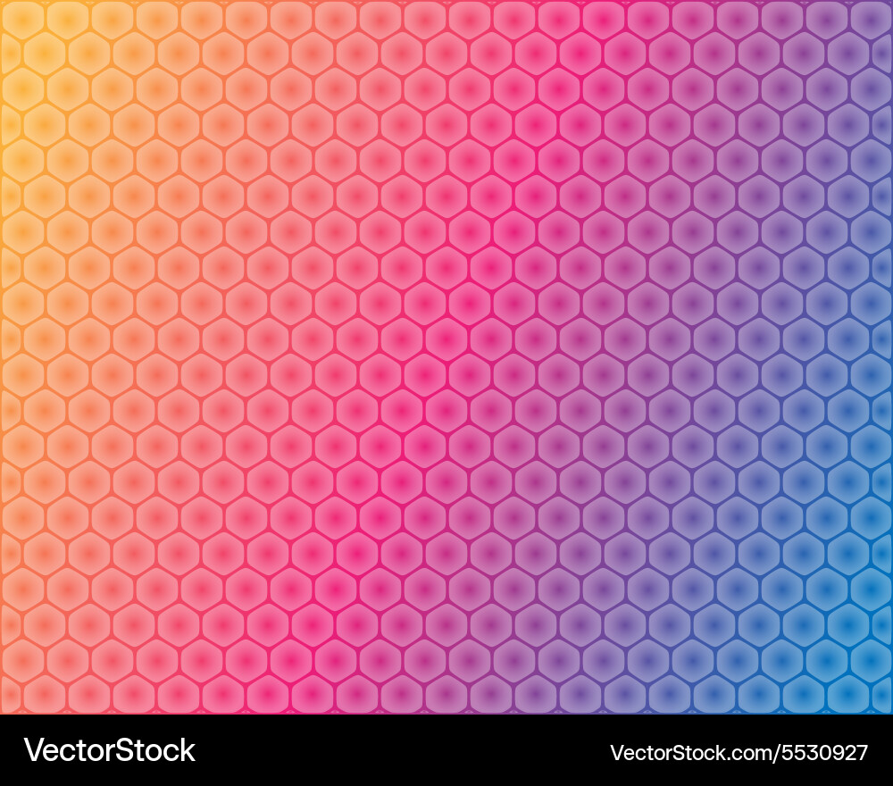 Hexagonal background Royalty Free Vector Image