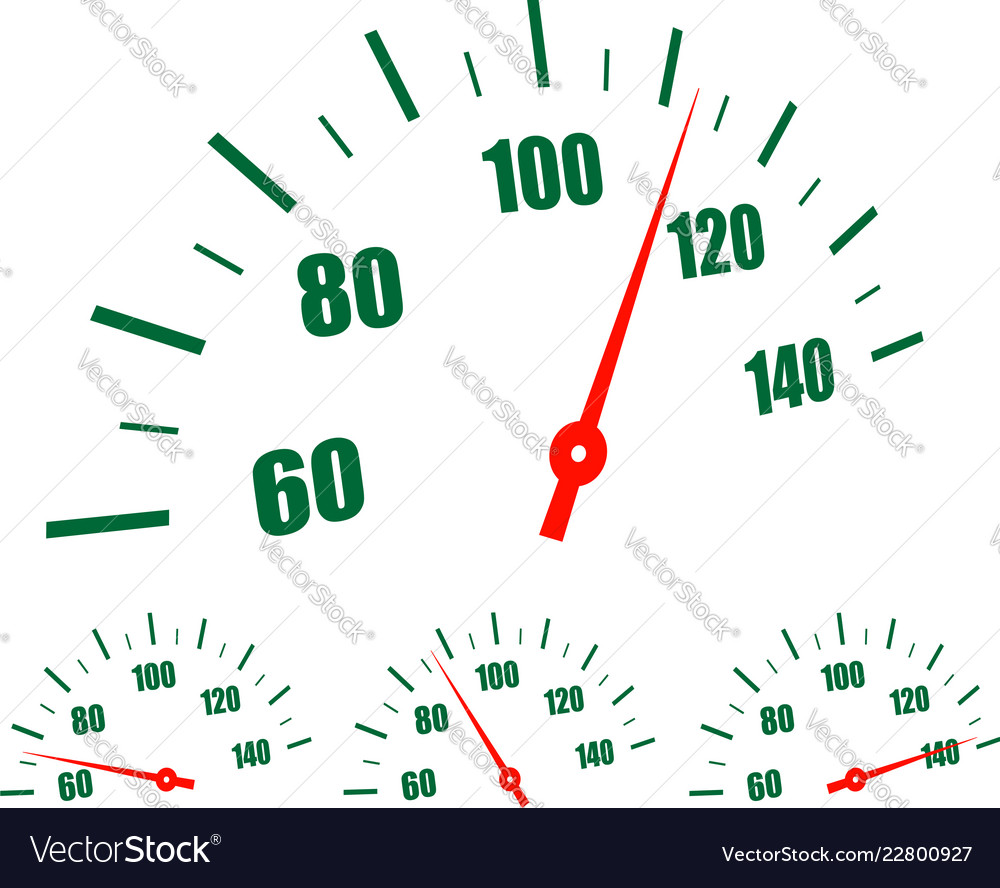 Speedometer Royalty Free Vector Image - VectorStock