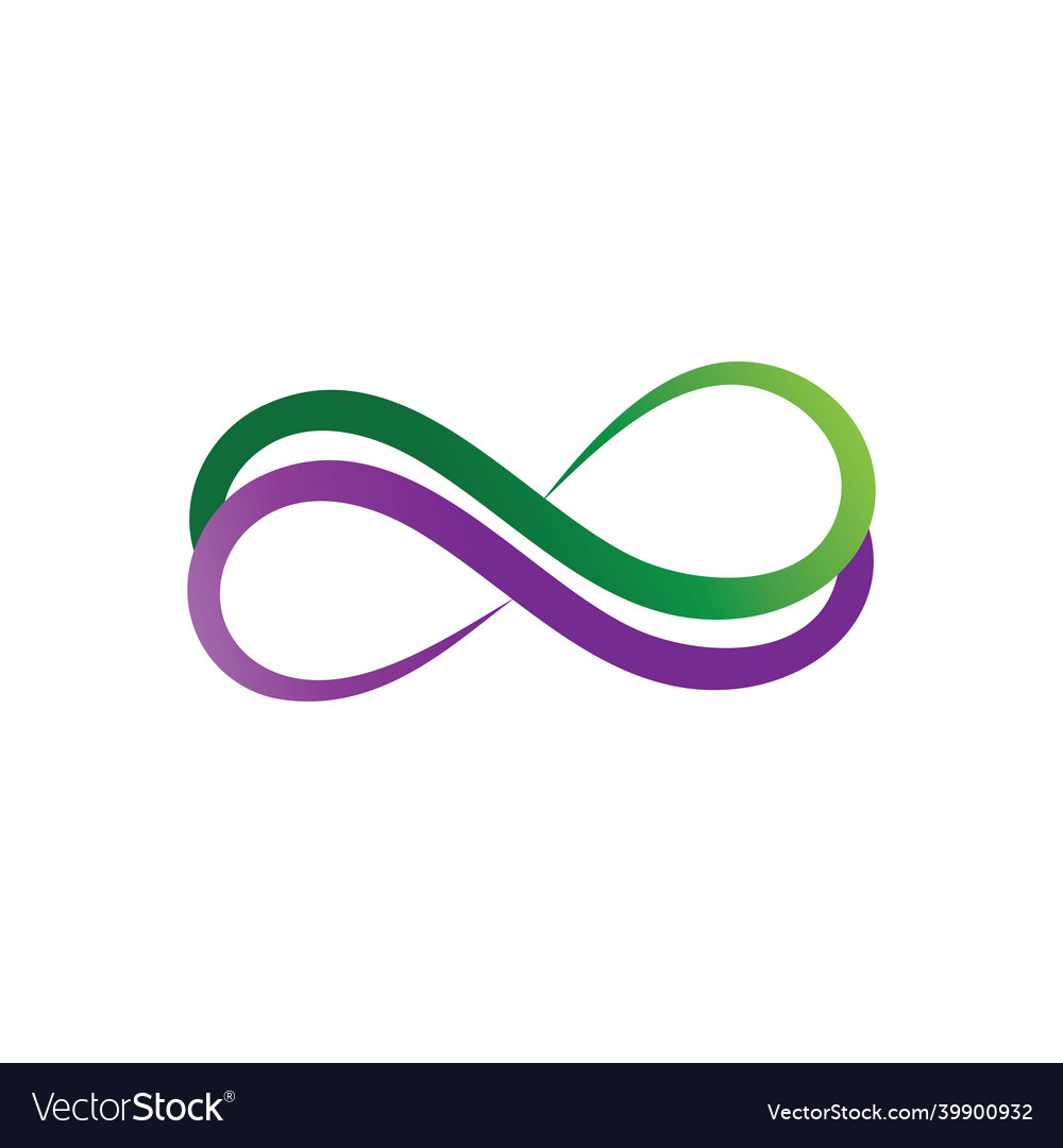 Infinity design Royalty Free Vector Image - VectorStock
