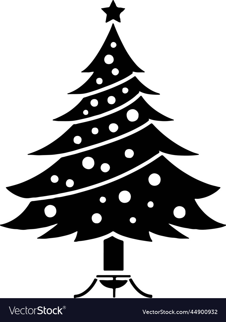 Santa elka Royalty Free Vector Image - VectorStock Santa elka Royalty Free Vector Image - VectorStock