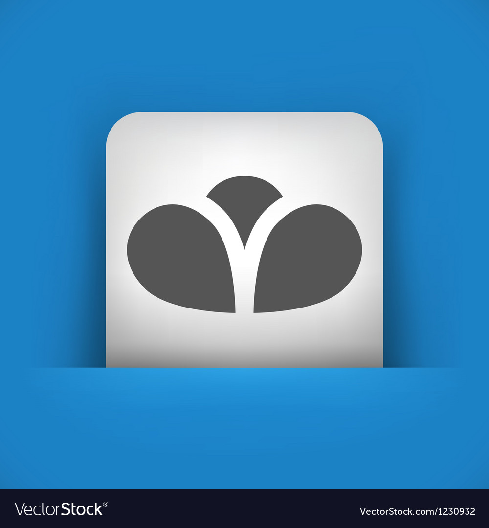 Single icon Royalty Free Vector Image - VectorStock