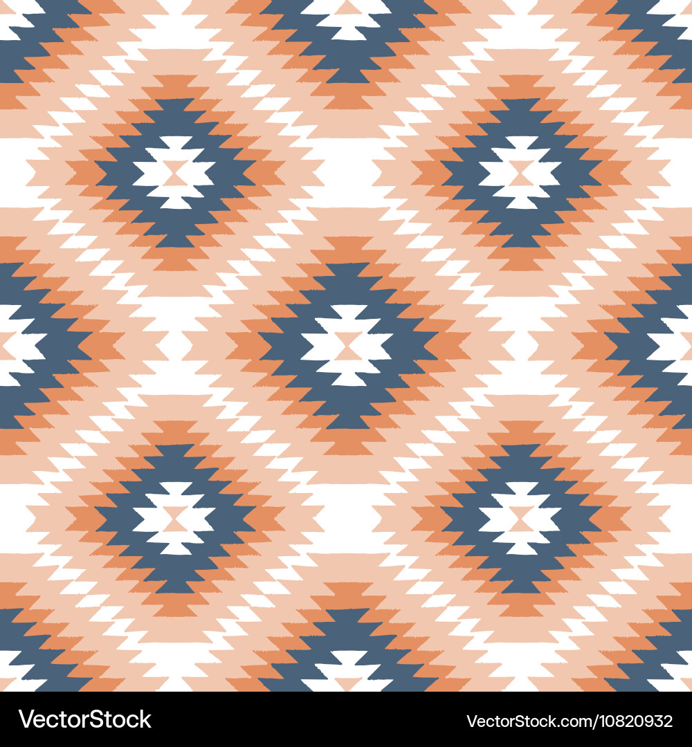 Tribal seamless pattern Royalty Free Vector Image