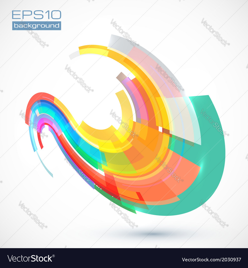 Abstract colorful curve Royalty Free Vector Image Abstract colorful curve Royalty Free Vector Image