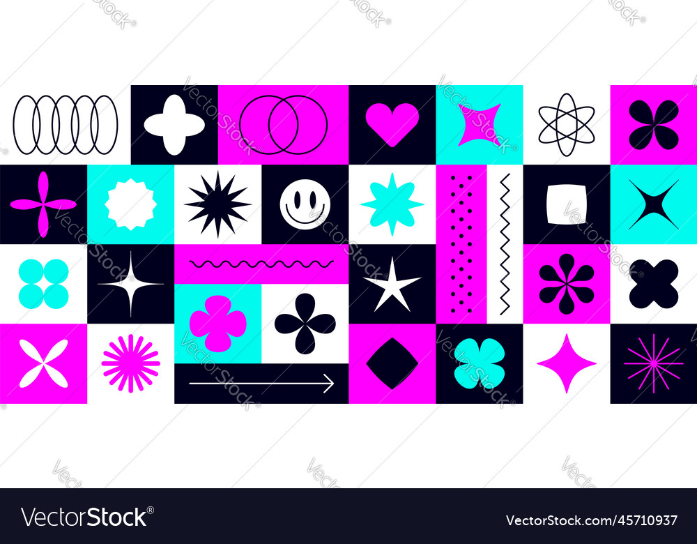Abstract graphic elements Royalty Free Vector Image