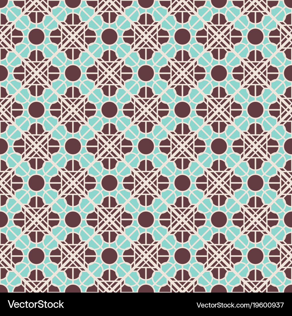 Asian geometric pattern Royalty Free Vector Image