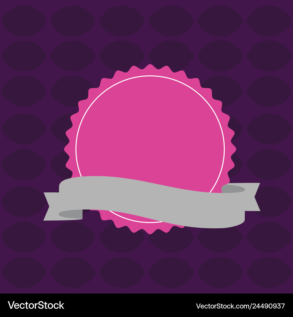 Blank colorful seal stamp sticker label Royalty Free Vector