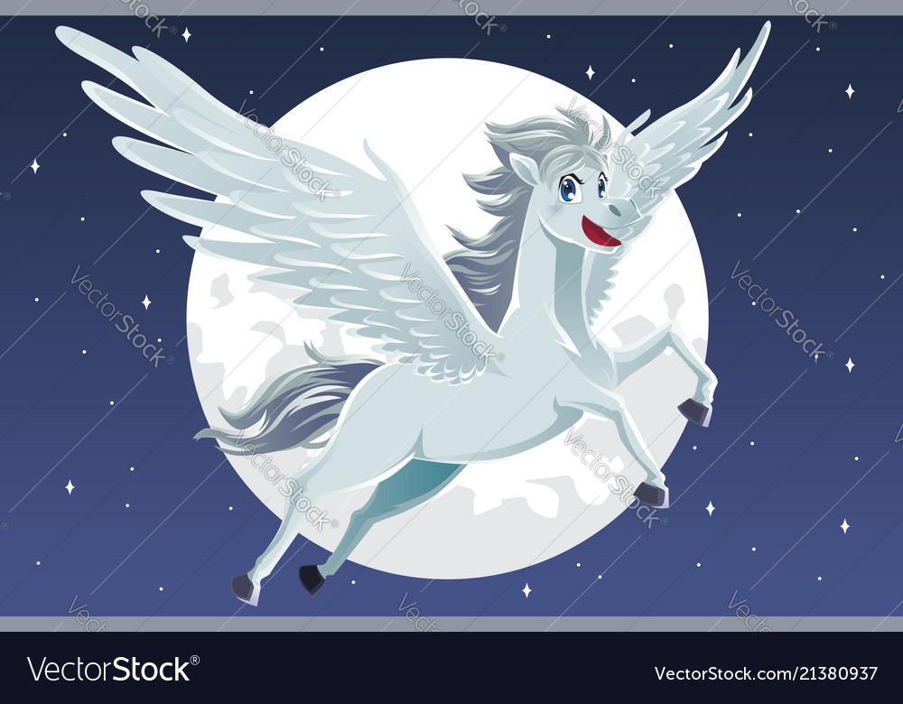 Pegasus Royalty Free Vector Image - VectorStock