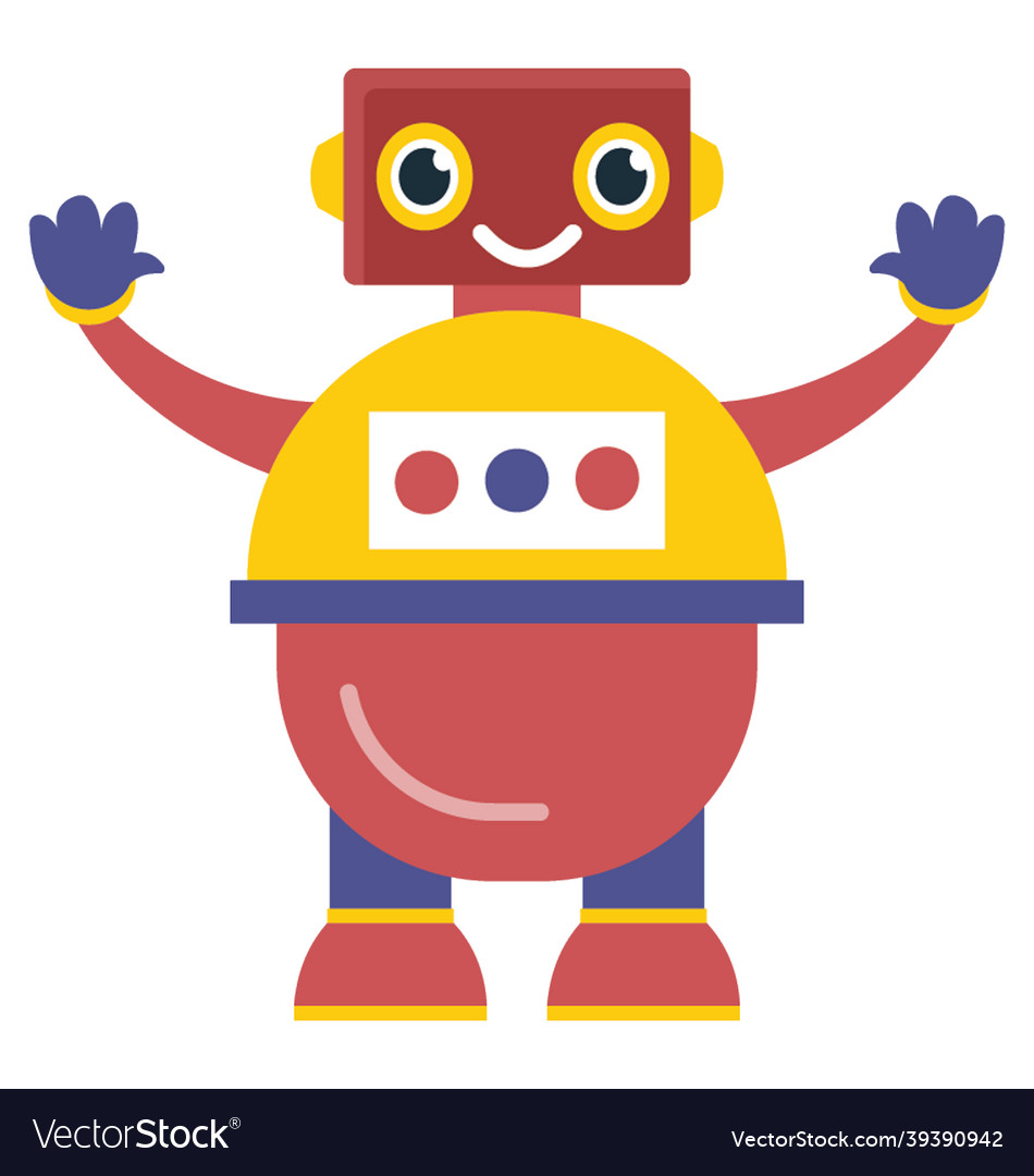 Alien robot Royalty Free Vector Image - VectorStock