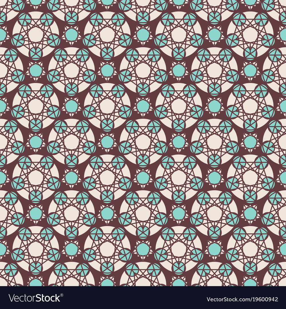 Asian geometric pattern Royalty Free Vector Image