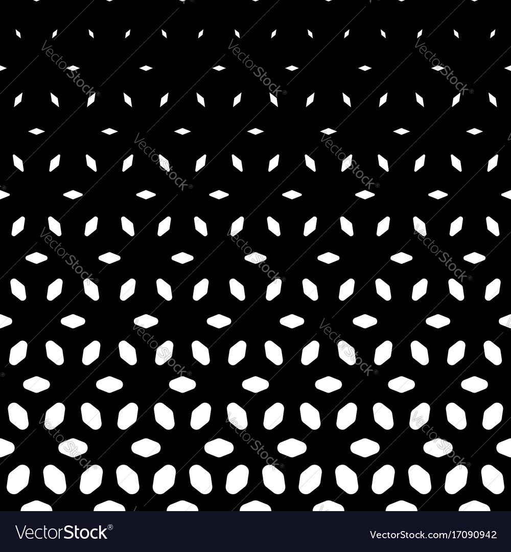 Halftone pattern vertical falling shapes morphing Vector Image