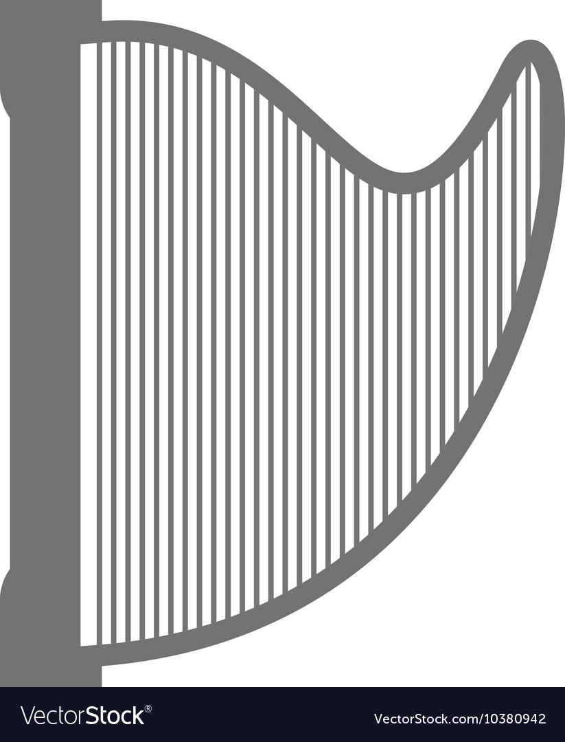 Harp Royalty Free Vector Image - VectorStock