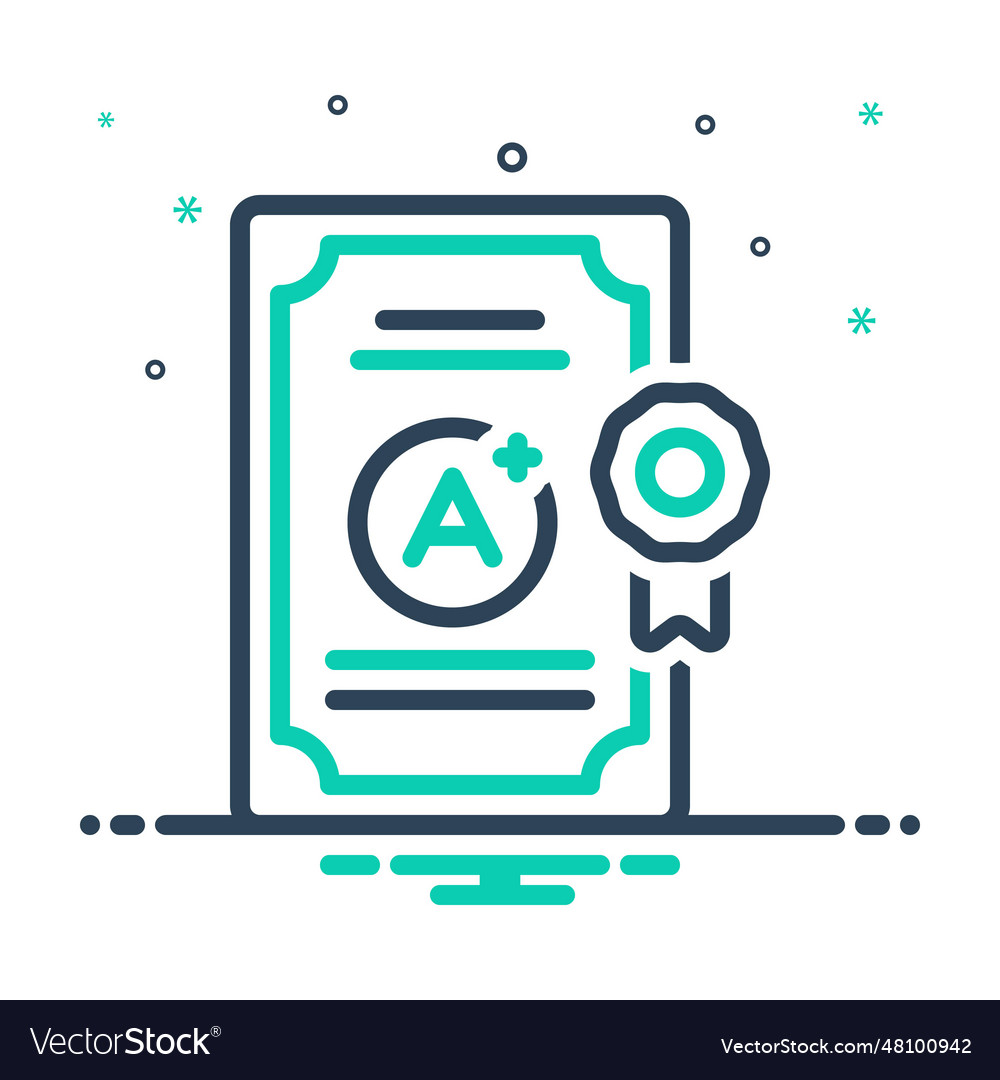 Qualified Royalty Free Vector Image - VectorStock