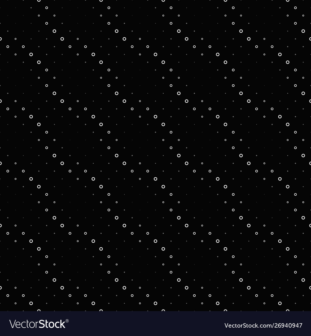 Black And White Abstract Circle Pattern Background