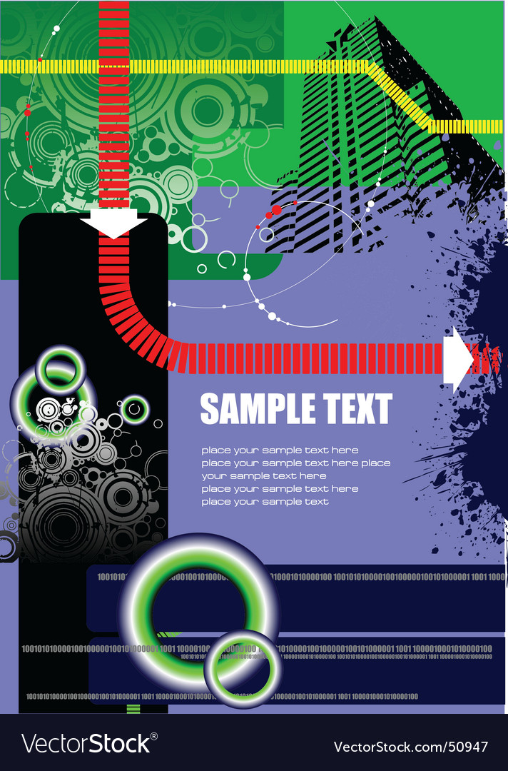 Flyer background Royalty Free Vector Image - VectorStock