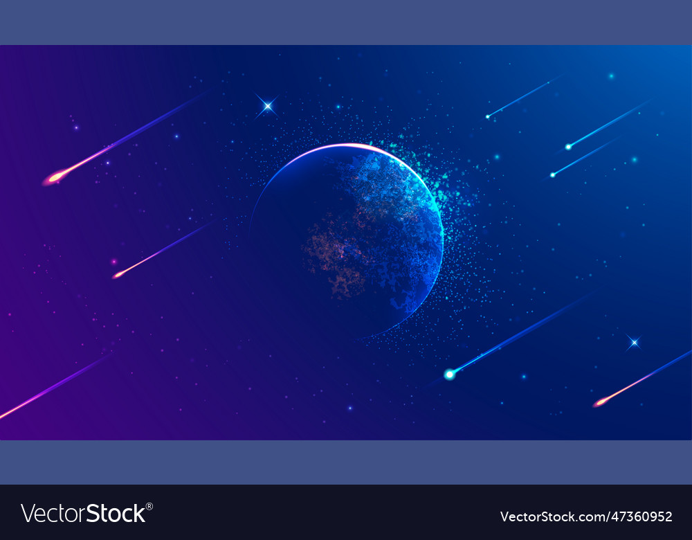 Spacescience Royalty Free Vector Image - VectorStock