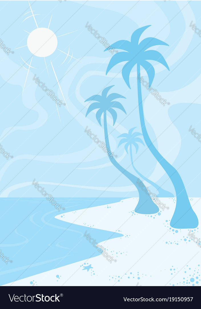 Beach Royalty Free Vector Image - VectorStock