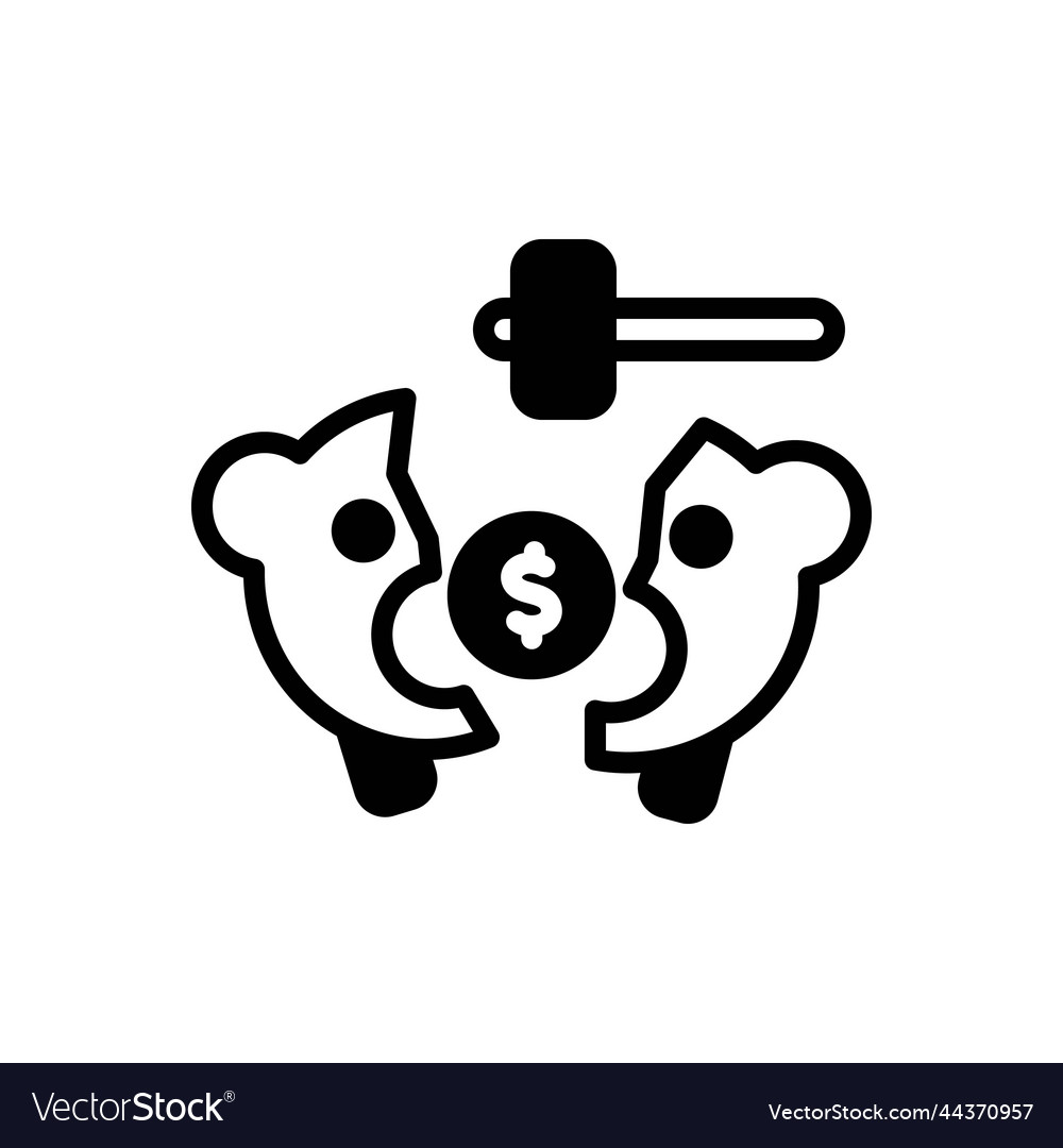 Broke Royalty Free Vector Image - VectorStock Broke Royalty Free Vector Image - VectorStock