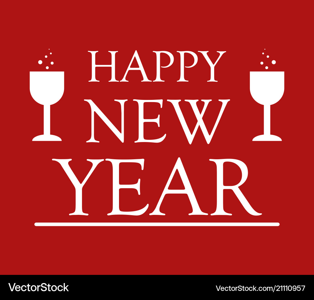 New year Royalty Free Vector Image - VectorStock