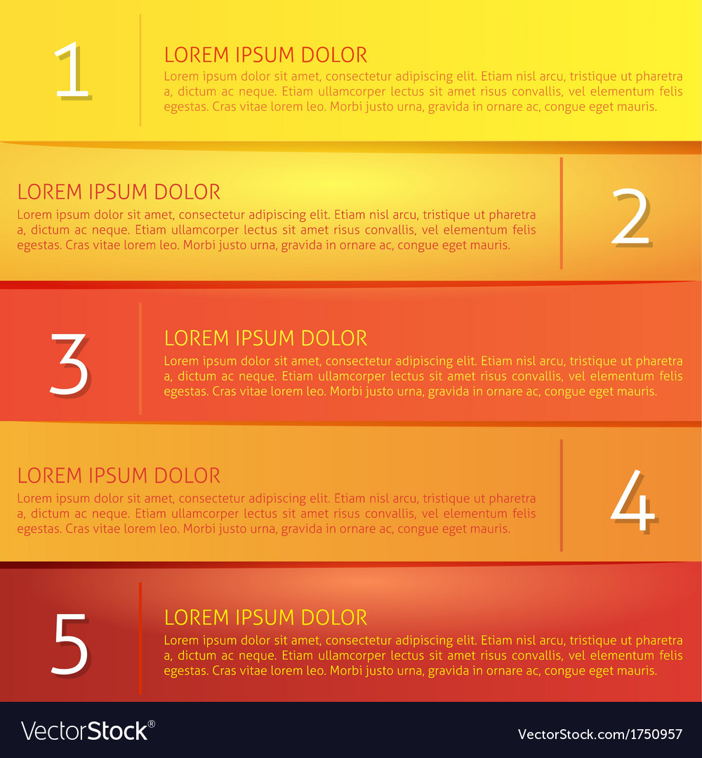 Presentation template Royalty Free Vector Image