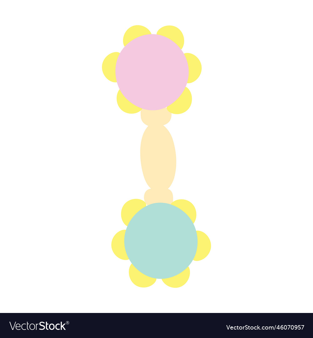 Rattle Royalty Free Vector Image - VectorStock
