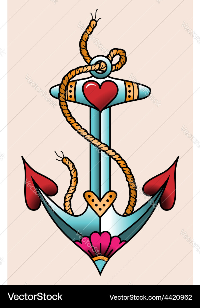 Anchor Royalty Free Vector Image - VectorStock
