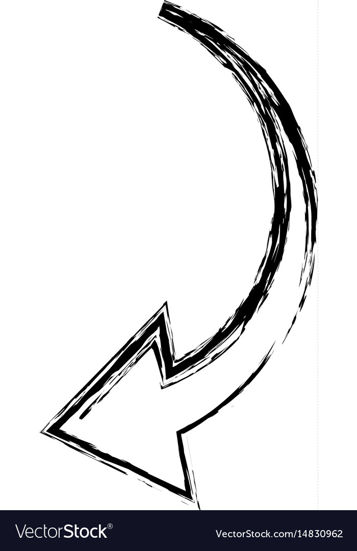 Arrow icon image Royalty Free Vector Image - VectorStock