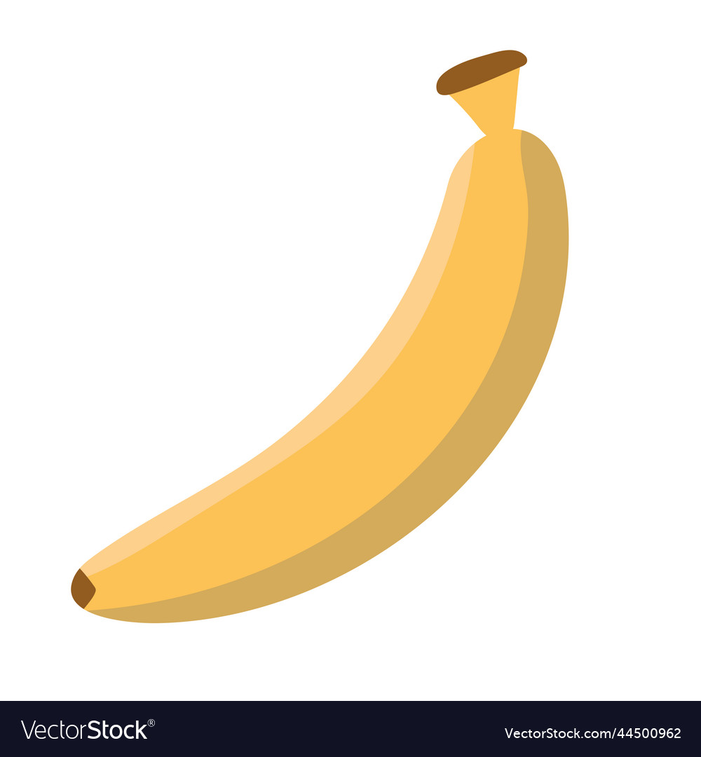 Fresh banana fruit healthy Royalty Free Vector Image