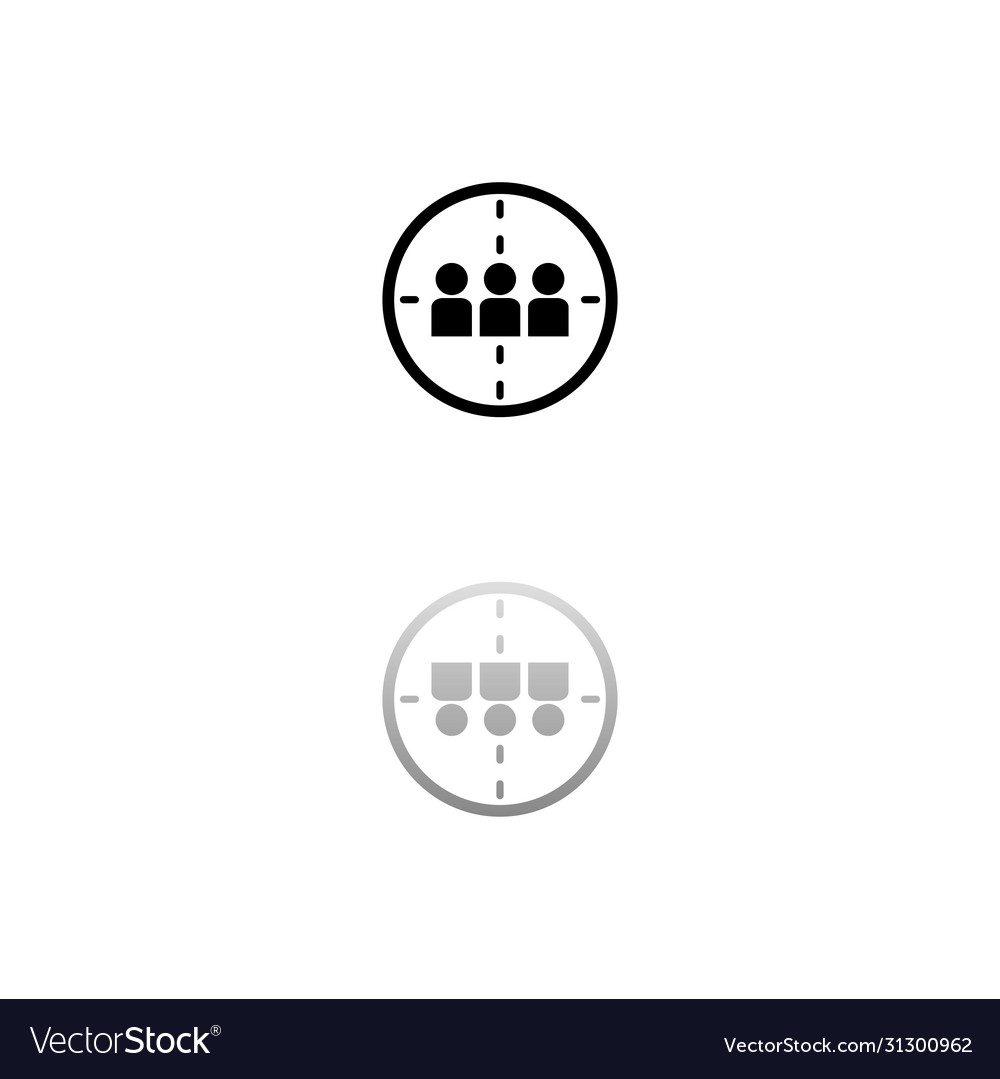Kill icon flat Royalty Free Vector Image - VectorStock