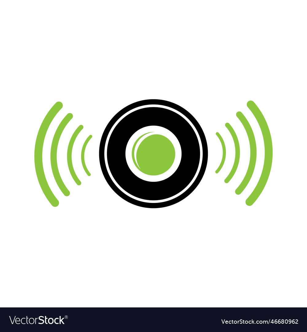Speaker logo Royalty Free Vector Image - VectorStock