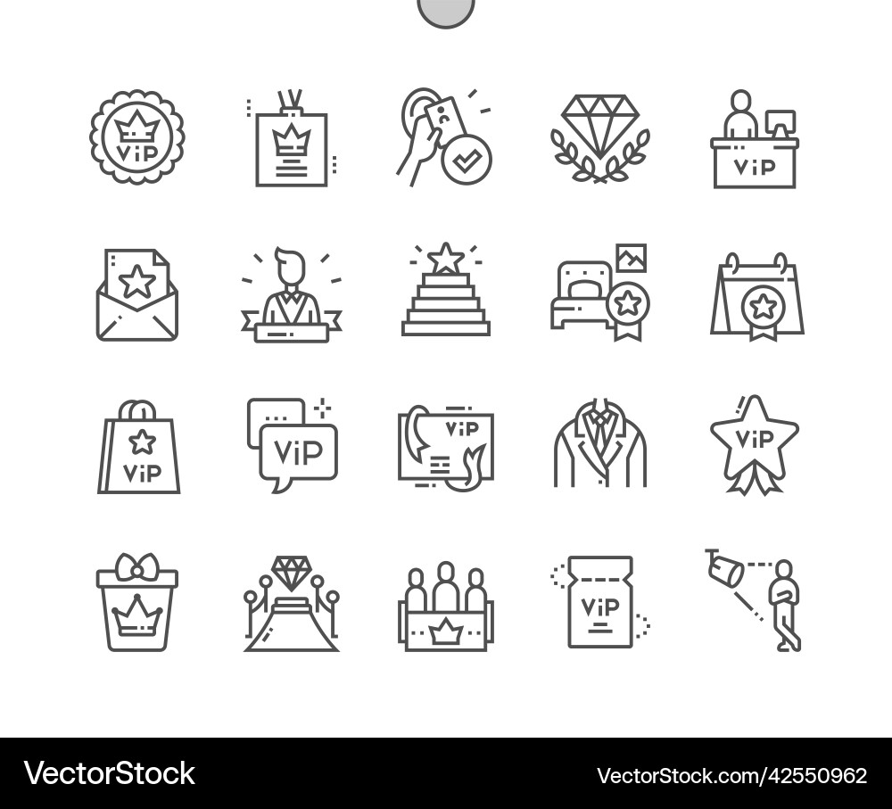 Vip diamond and luxury premium quality Royalty Free Vector