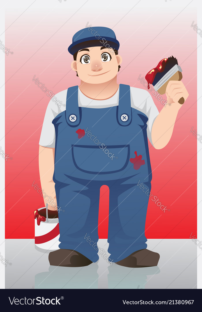 Painter Royalty Free Vector Image - VectorStock