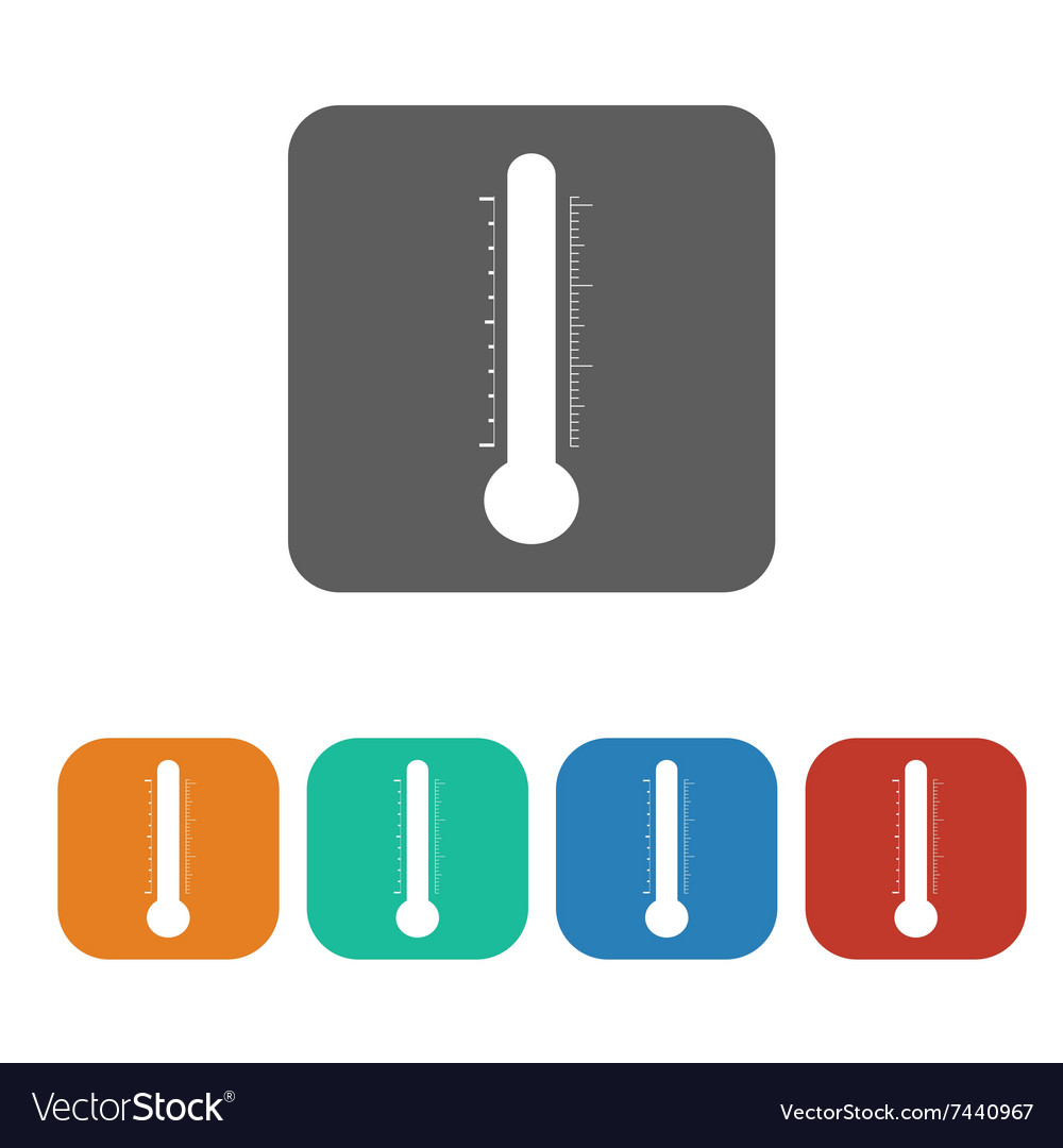 Temperature icon Royalty Free Vector Image - VectorStock