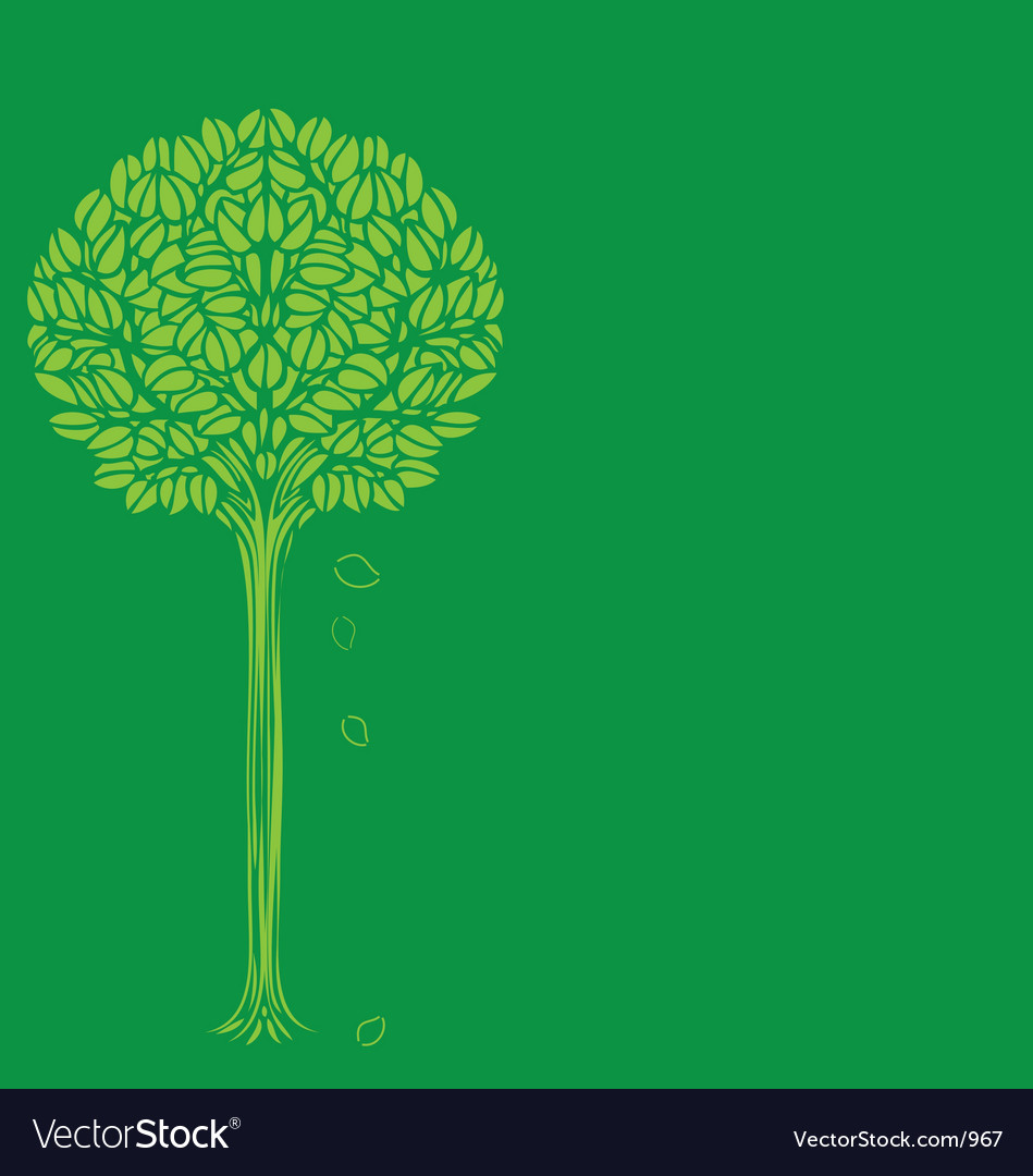Tree graphic Royalty Free Vector Image - VectorStock