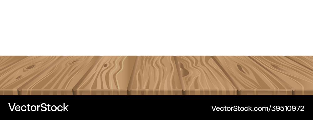Large table top wooden texture from boards white Vector Image