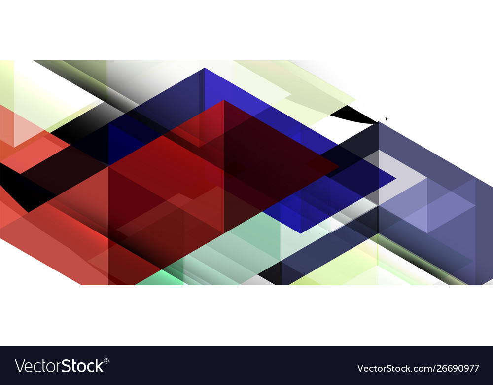 Abstract Triangle Pattern Colorful Backdrop Vector Image