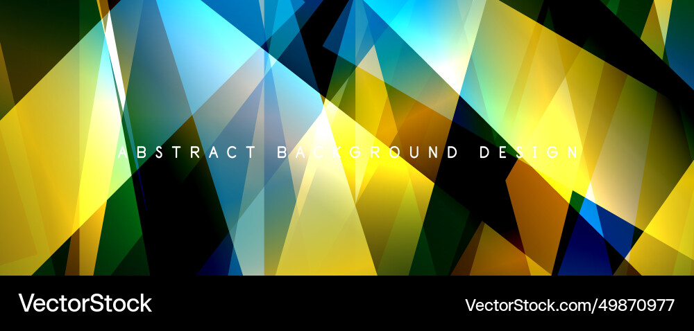 Breaking glass background kaleidoscope effect Vector Image