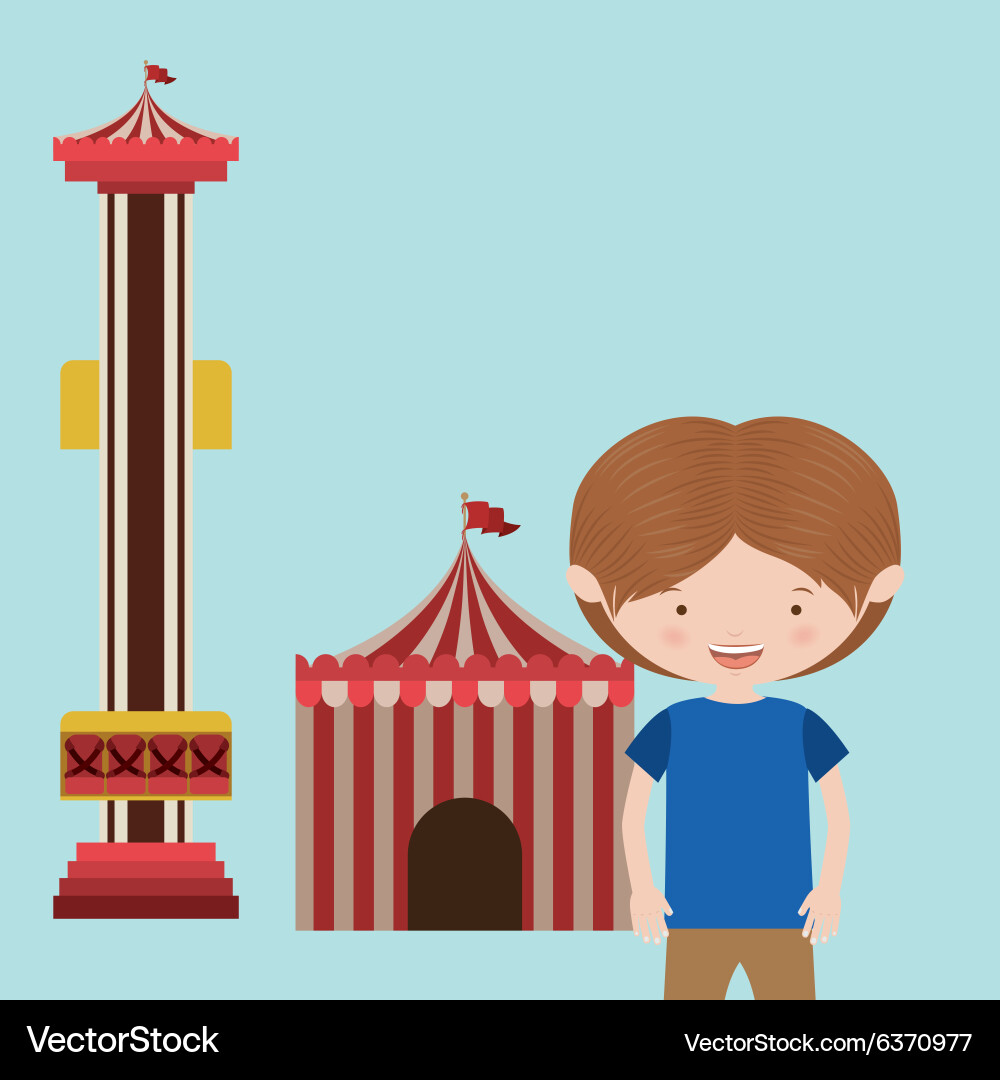 Children entertainment Royalty Free Vector Image
