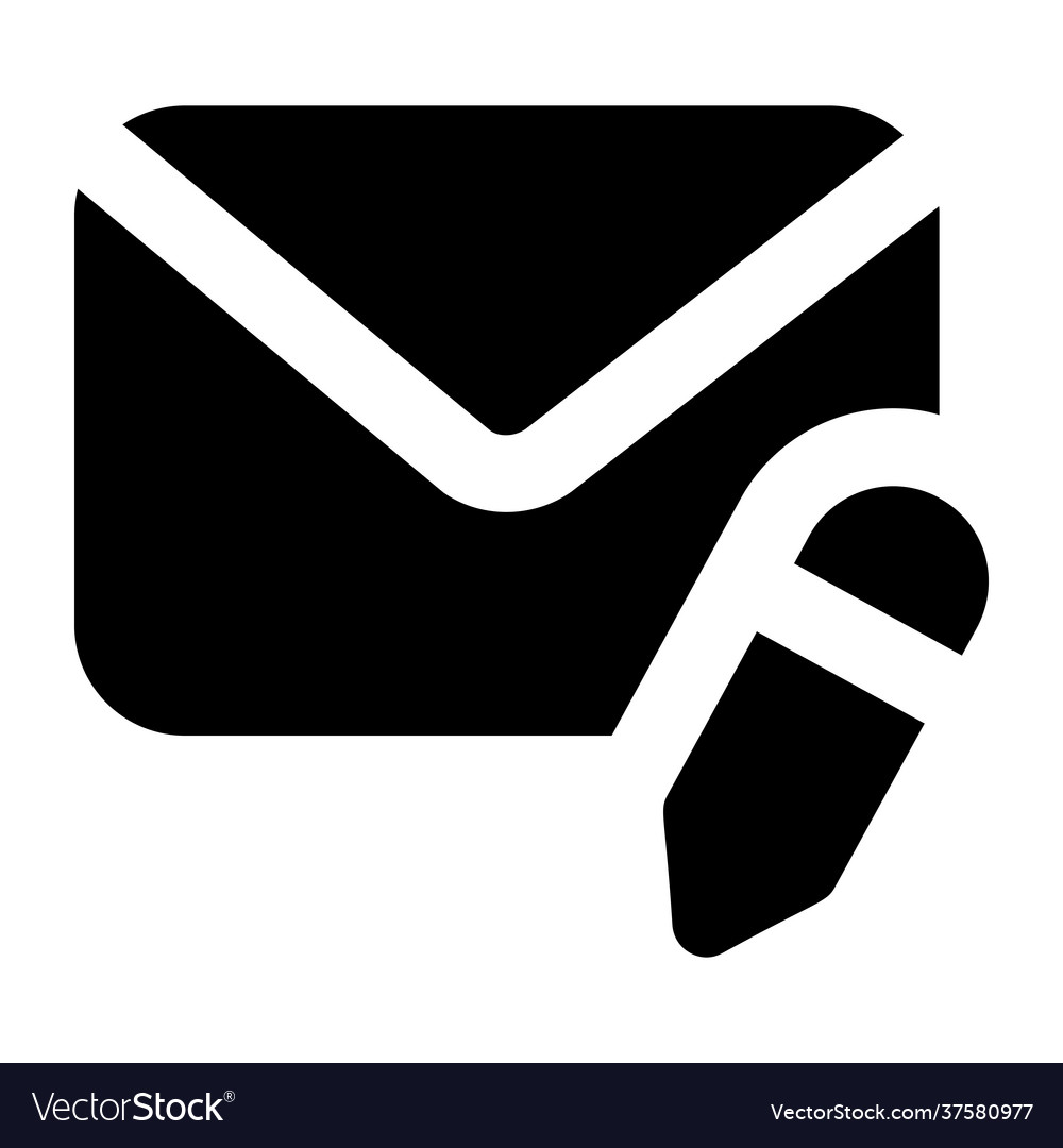 Compose mail Royalty Free Vector Image - VectorStock