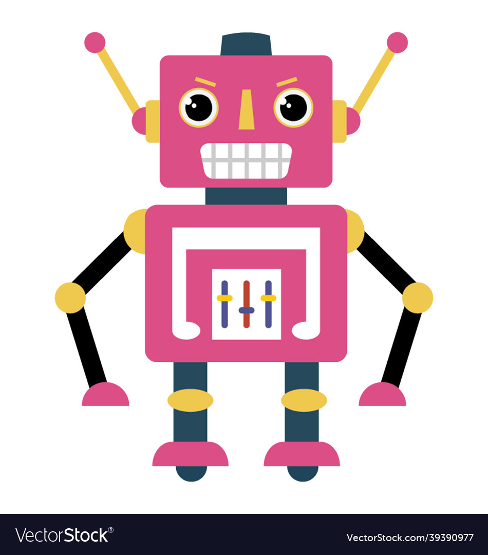 Robot Royalty Free Vector Image - VectorStock