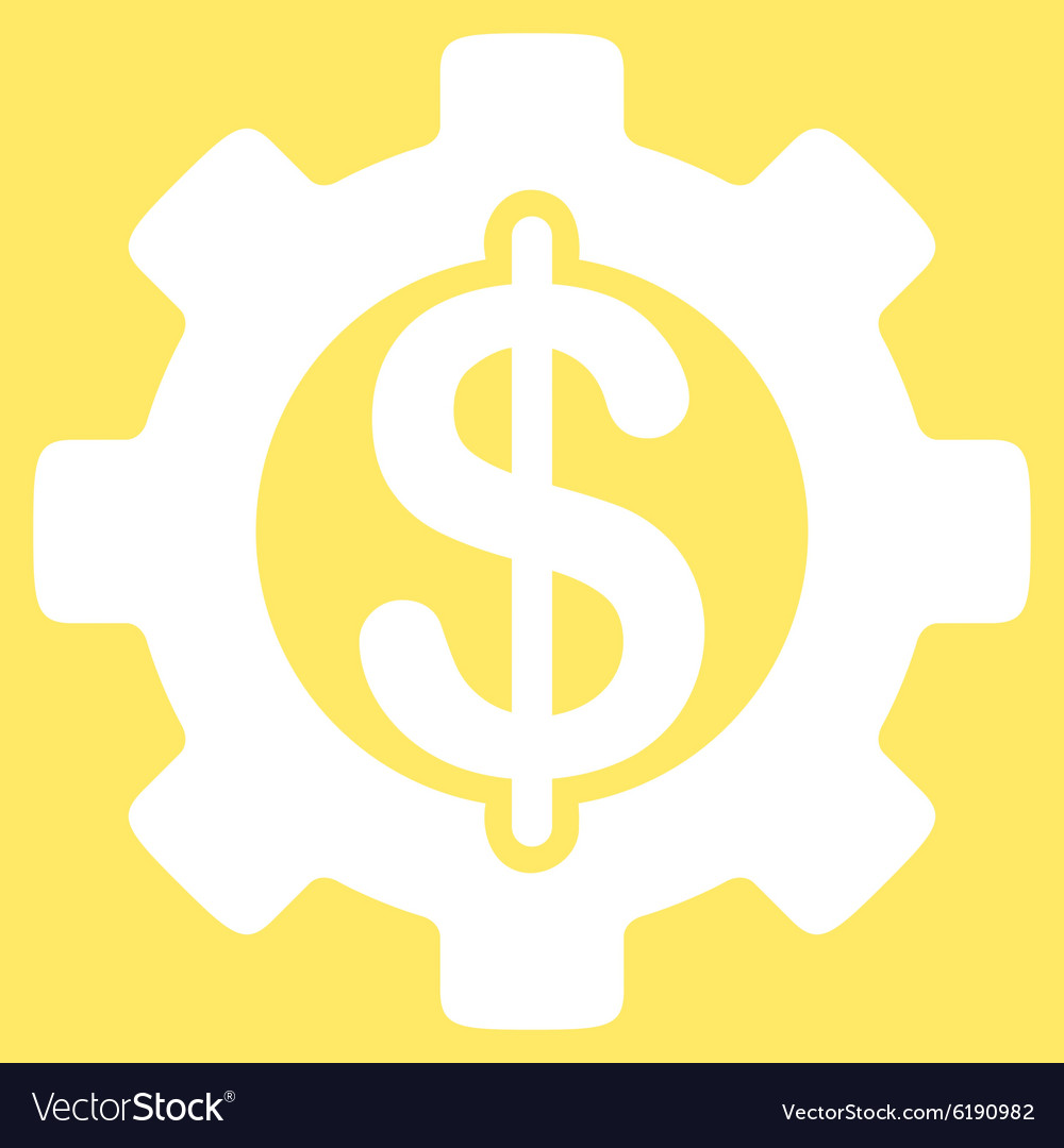 Development cost icon Royalty Free Vector Image