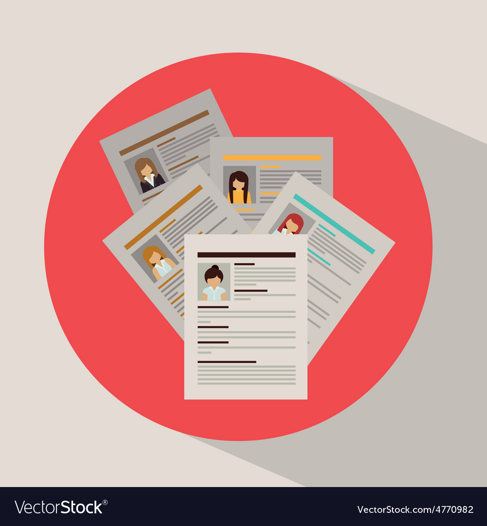 Human resources design Royalty Free Vector Image