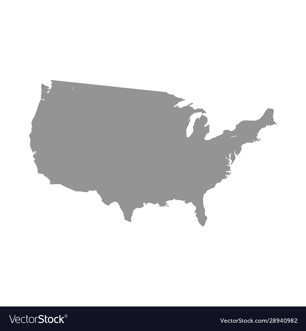 Usa map design abstract Royalty Free Vector Image