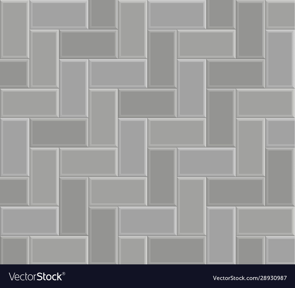 3d brick stone pavement pattern texture Royalty Free Vector