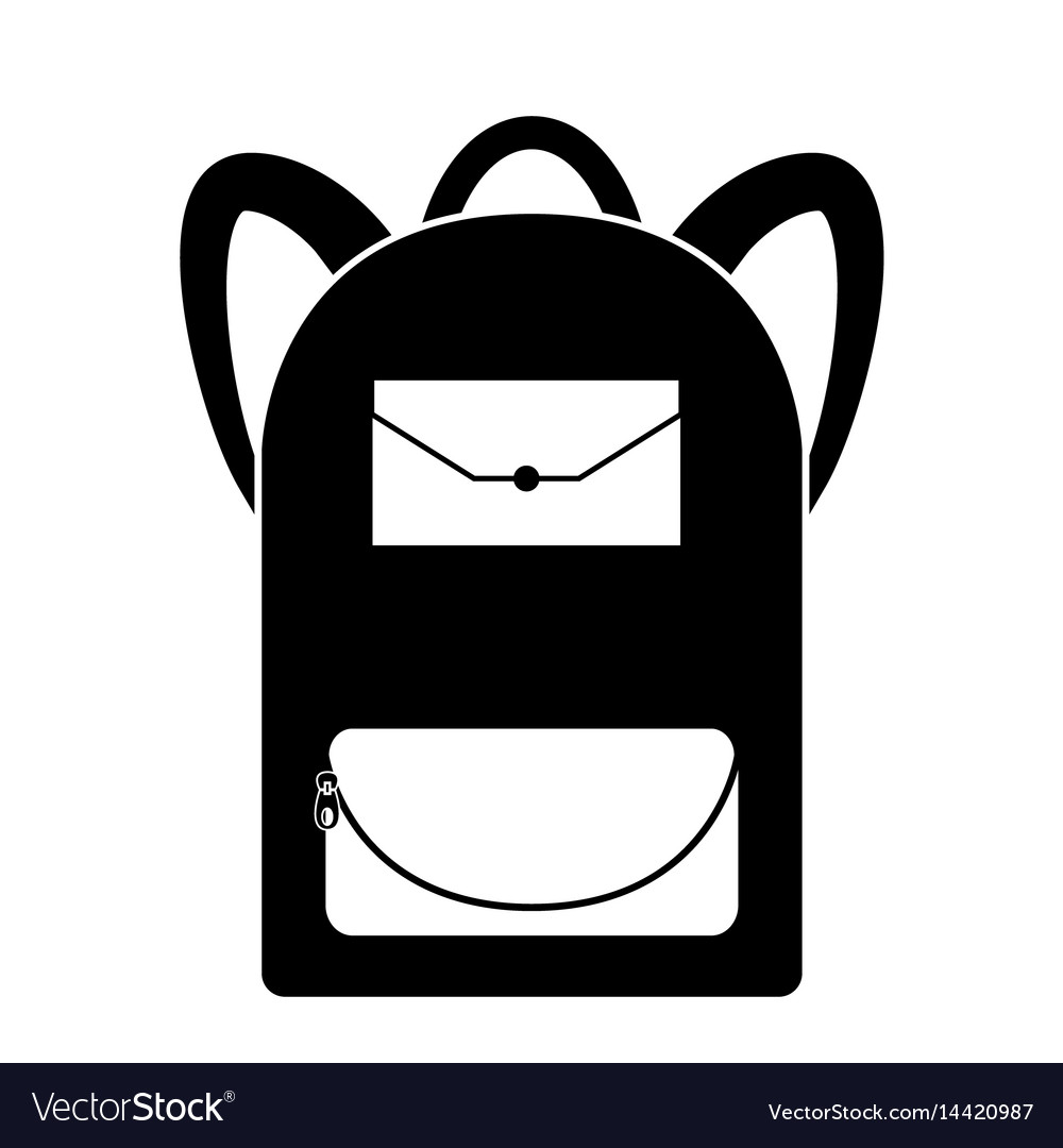 Backpack icon Royalty Free Vector Image - VectorStock