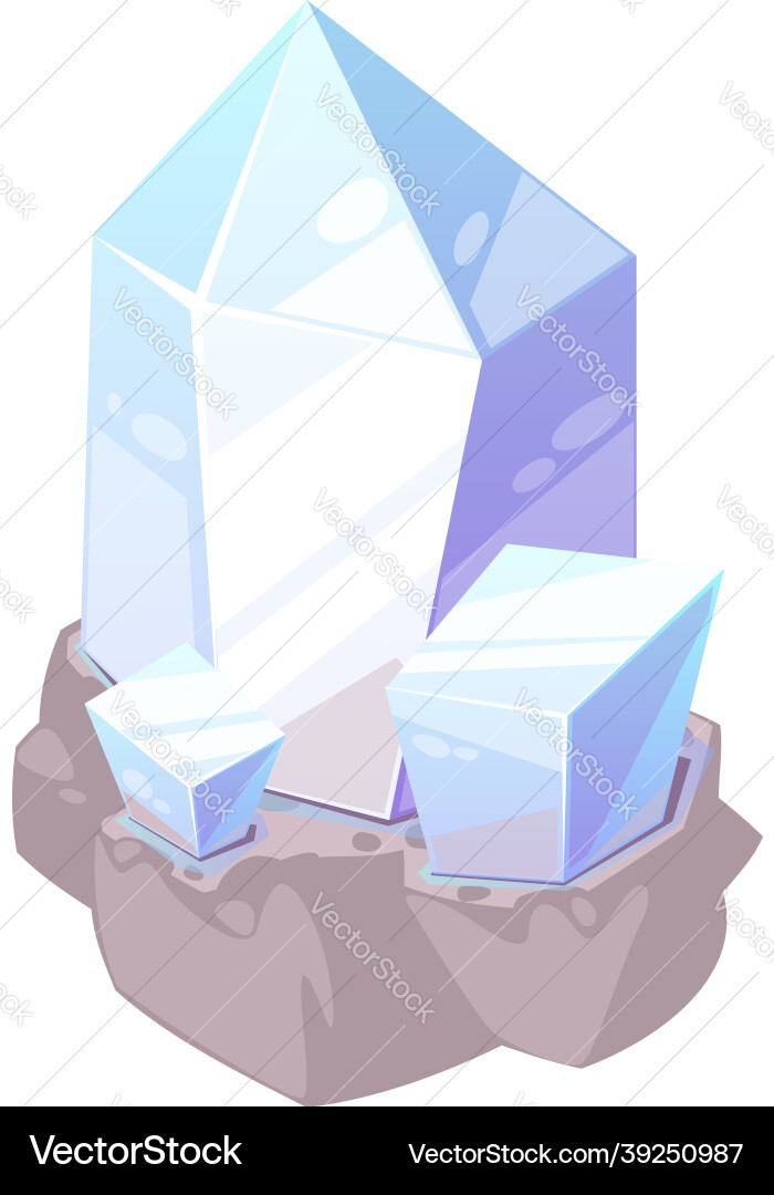 Blue magic crystal gem isolated turquoise sodelite