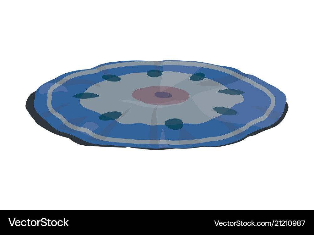 Cartoon beach litter on a white background Vector Image