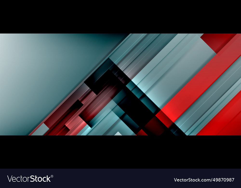 Lines dynamic geometric background Royalty Free Vector Image