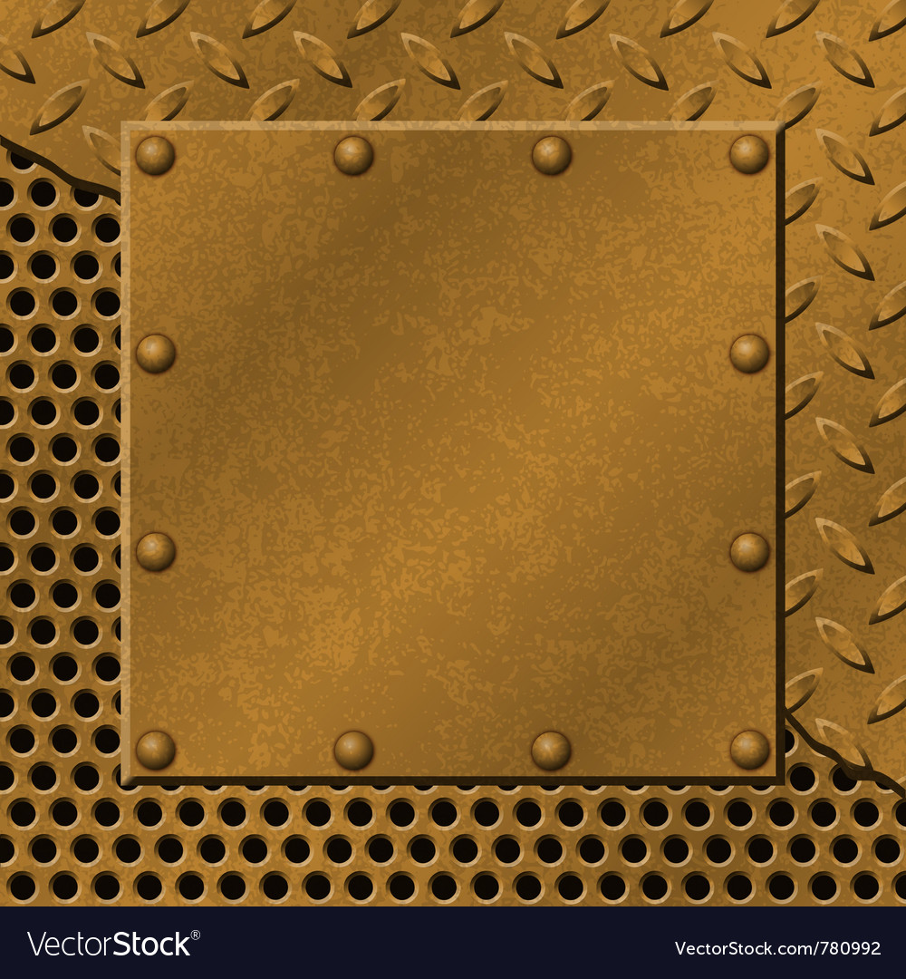 Metal background Royalty Free Vector Image - VectorStock
