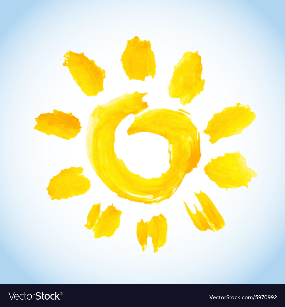 Sun Royalty Free Vector Image - VectorStock
